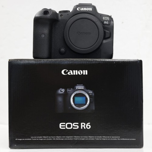 Canon EOS R6 Mirrorless Body Only Boxed - 44K Shutter Count - STK ...