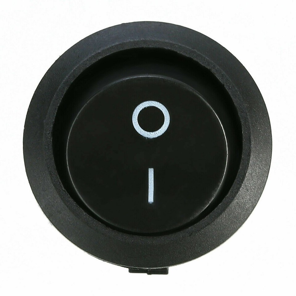 New Quality Toggle Switch Snap-in Waterproof Cover 12V Single Pole ...