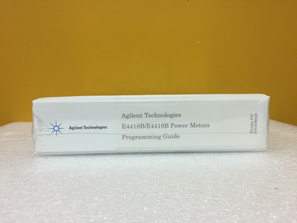 Agilent / HP E4418-90029 E4418B / E4419B Power Meters Programming Guide ...