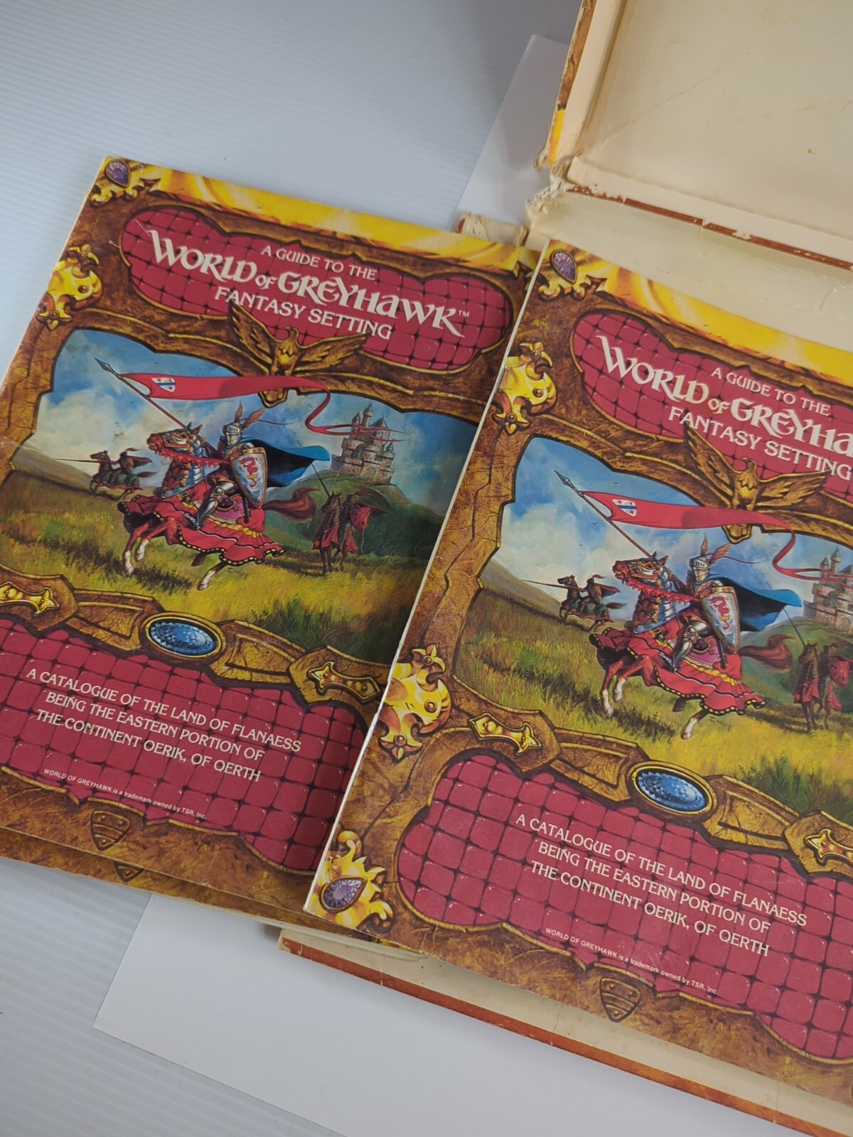 World Of Greyhawk Fantasy Game Setting BOX SET DUNGEONS & DRAGONS AD&D ...