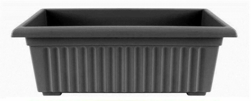 70cm Plastic Trough Planter Long Plant Pot Outdoor Home Garden Flower ...