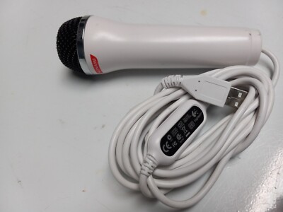 Guitar Hero Rock Band Konami Logitech USB Microphone E-UR20 for Xbox ...