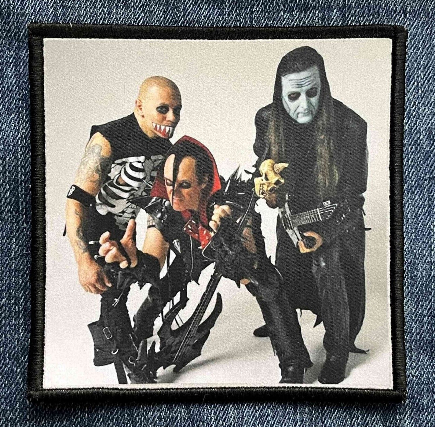 Misfits Members Photo Sublimated Printed Patch | Horror Punk Rock Band ...