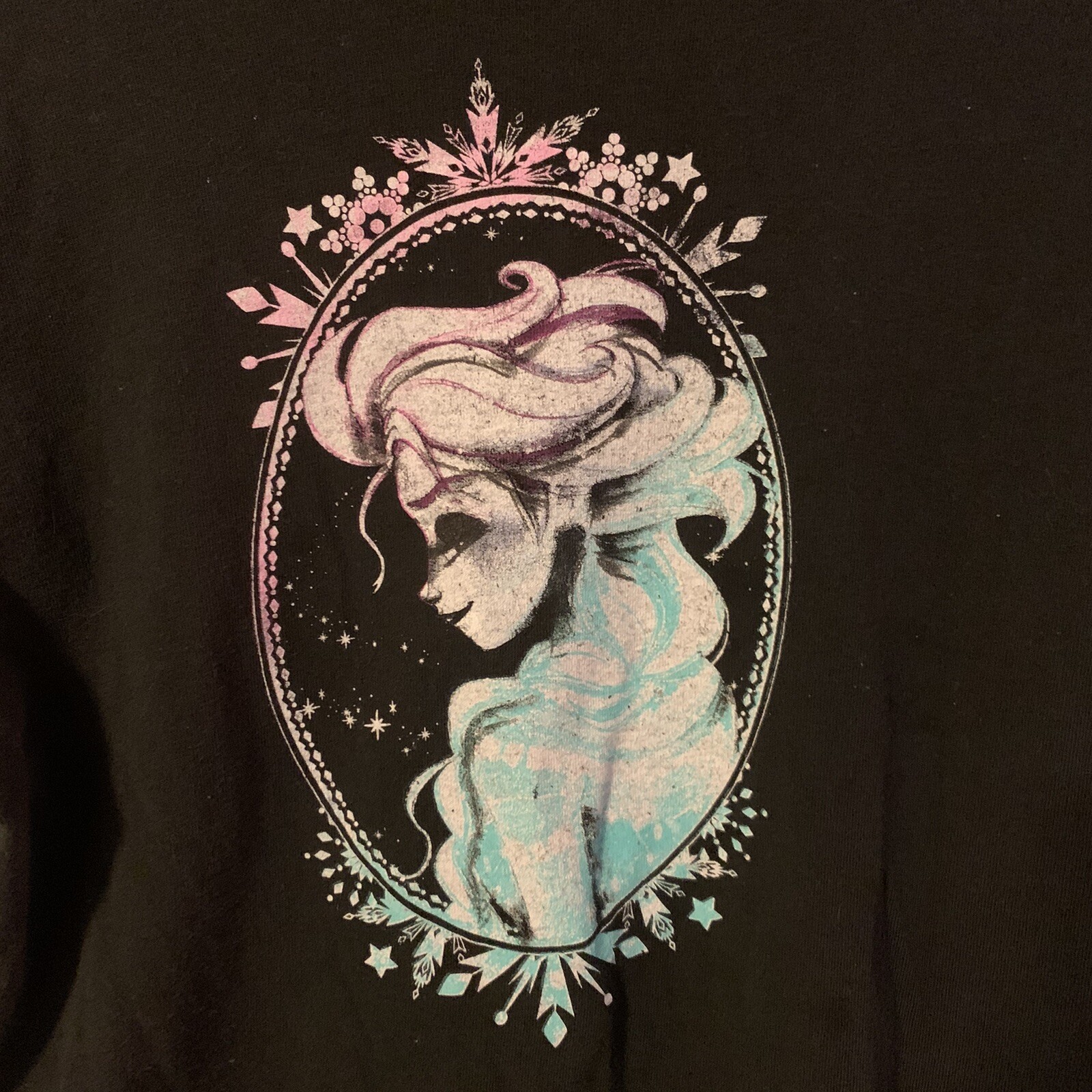 Disney Frozen Elsa T Shirt Vintage Style - Gem