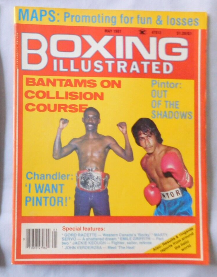 Lupe Pintor vs Jeff Chandler May 1981 Boxing Illustrated EX++ | eBay