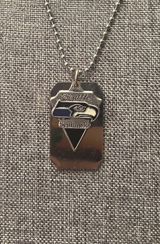 Seattle Seahawks Dog Tag NFL Charm Necklace | eBay