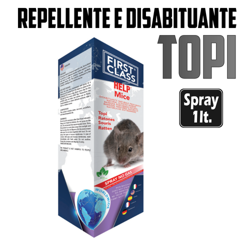 Disabituante e Repellente Dissuasore Naturale per TOPI in SPRAY 1 Lt | eBay