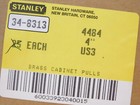 Stanley 4484 BRASS 4" CC Cabinet Wire Pull Handles With SCREWS ES | eBay