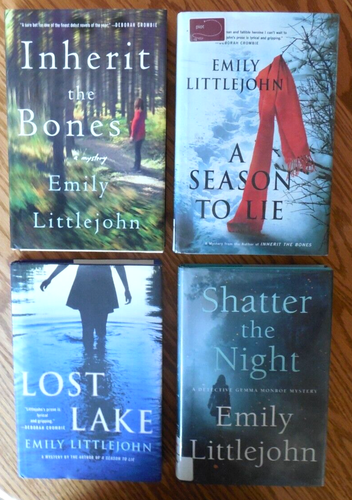 Lot of 4 (Complete Set) Emily Littlejohn Detective Gemma Monroe ...