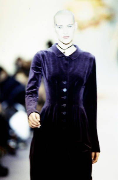 Eve Salvail model in a Karl Lagerfeld fashion show 1993 Old Photo 5 | eBay