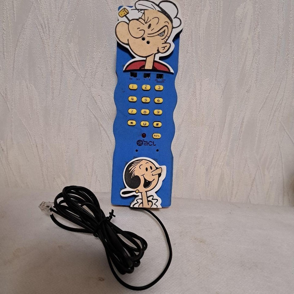 Popeye & Olive Telephone and Sofubi Vintage Rare Japan | eBay
