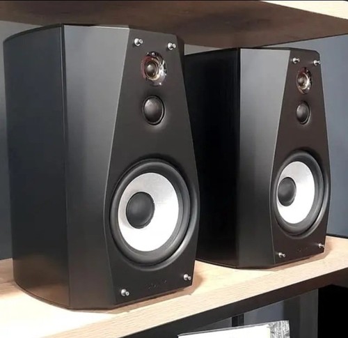 Sony SS-HA1 Speakers High Resolution Bookshelf Pair Set Black Tested | eBay