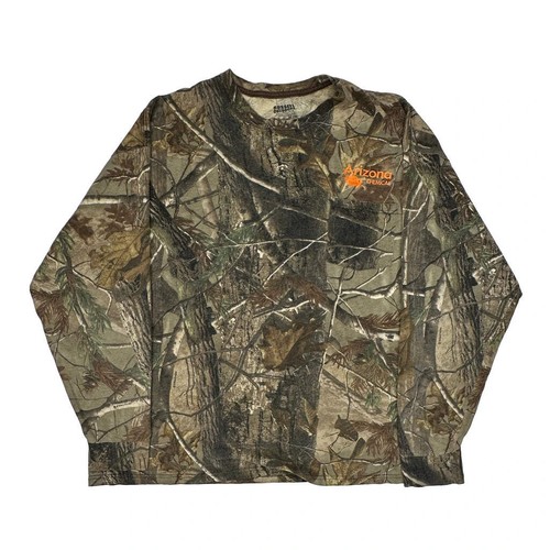 Arizona Chemical Shadow Branch Camo Long Sleeve T-Shirt - 2XL Camo ...
