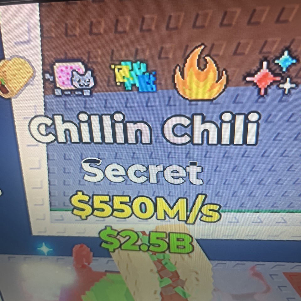 Steal A Brainrot🔥| 200m/s 2 Traits Chillin Chili 🌶️ | FAST & SALE | eBay