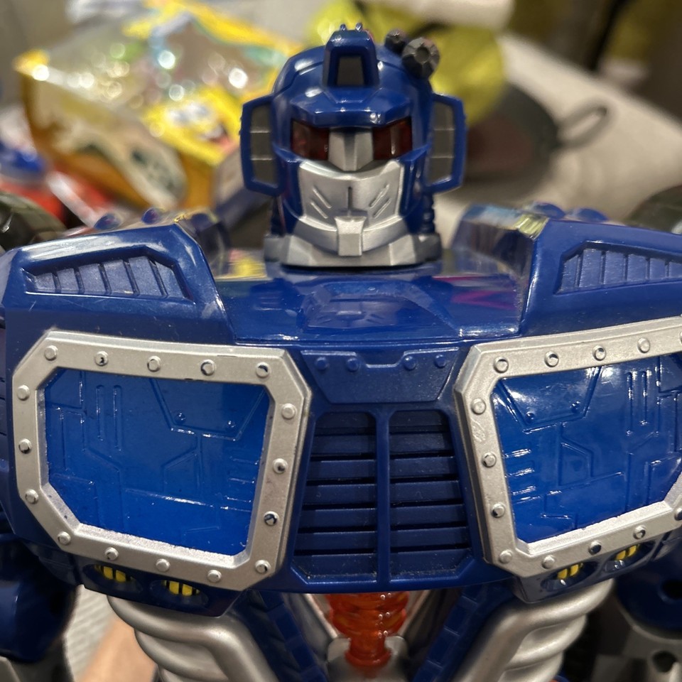 2012 Hap-P Kid Toys Large Walking And Talking Transformer Robot 14 ...