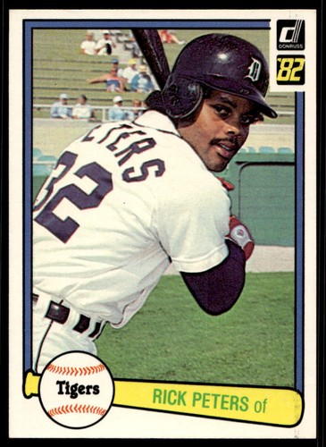 1982 Donruss 155 Rick Peters Detroit Tigers Baseball Card | eBay