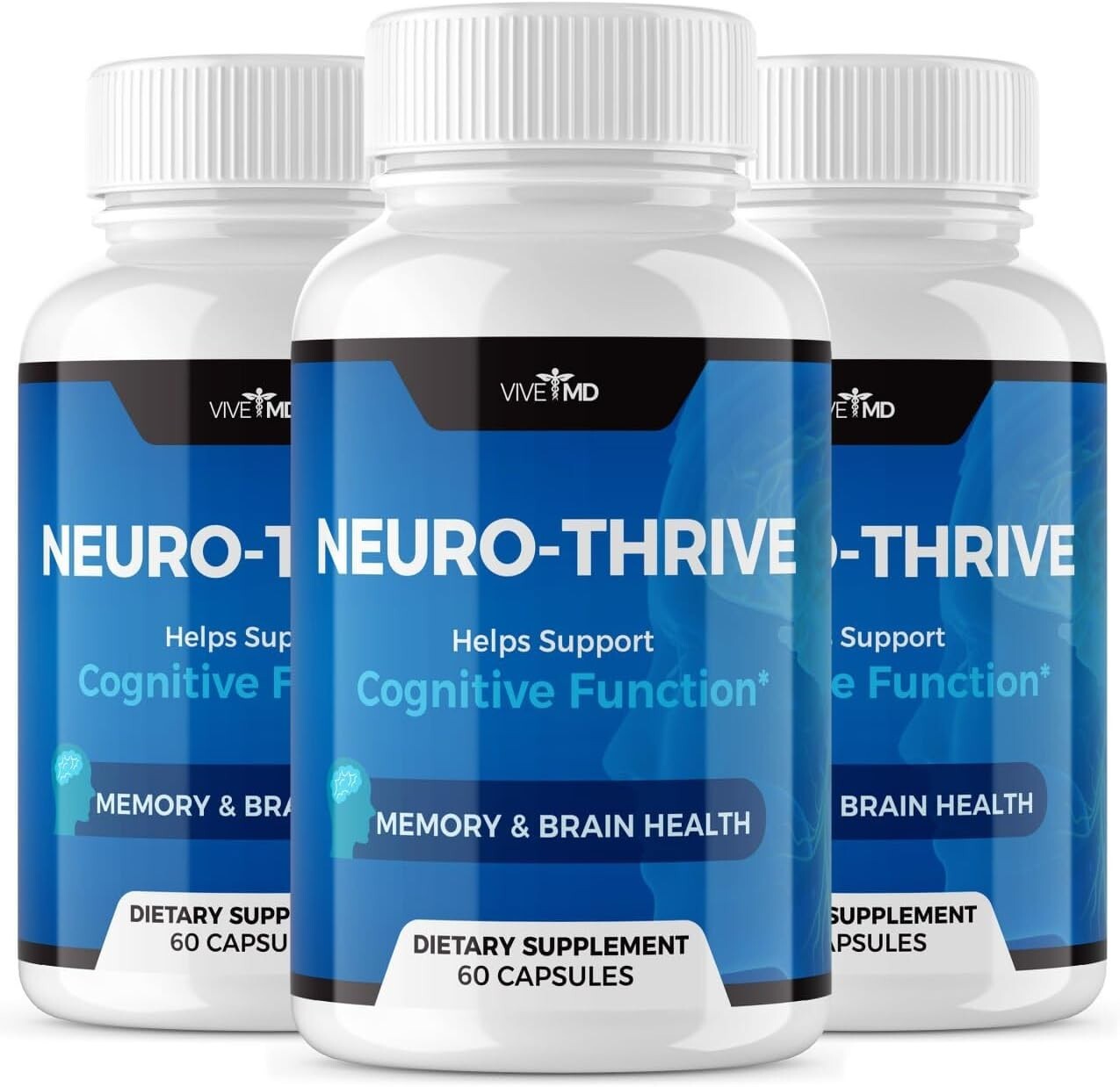 (3 Pack) Neuro Thrive Brain Supplement, Neuro Thrive for Memory Formula, Neuro-T | eBay
