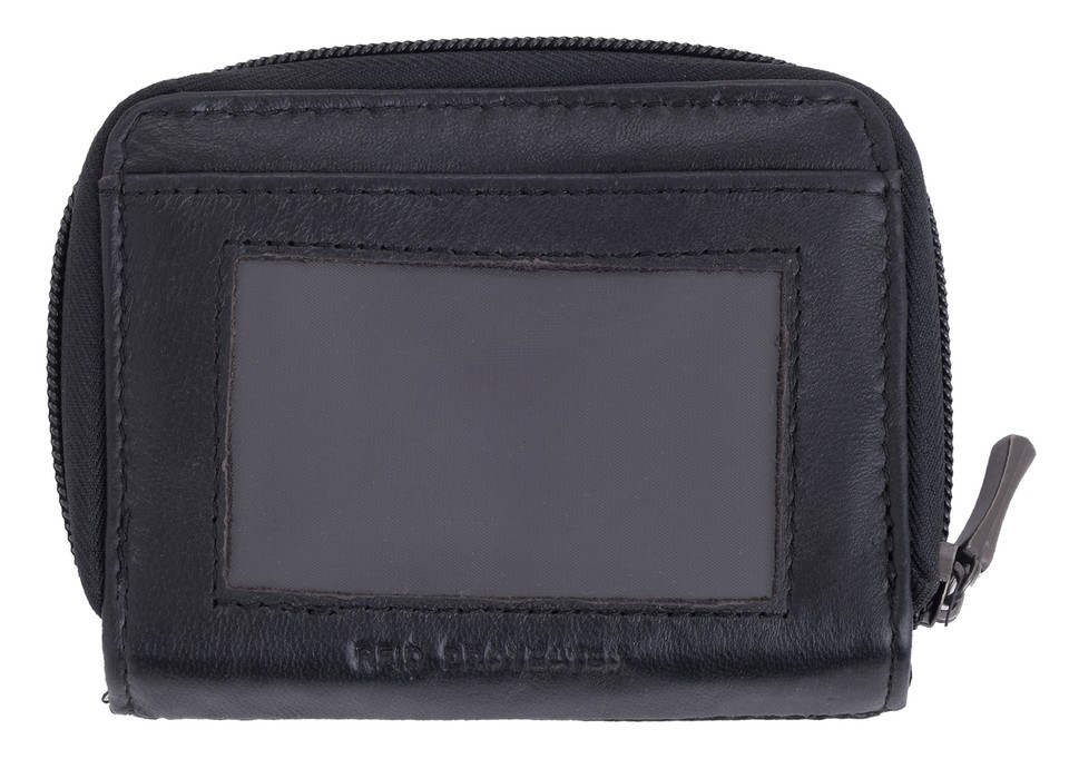 Super Soft Genuine Real Leather Purse with Zipped Coin Section - RFID ...