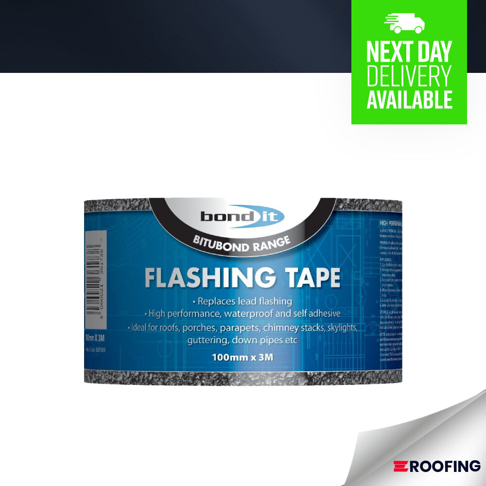 Bondit Flashing Tape Roofing Repair Self Adhesive Bitumen GREY 3m ...