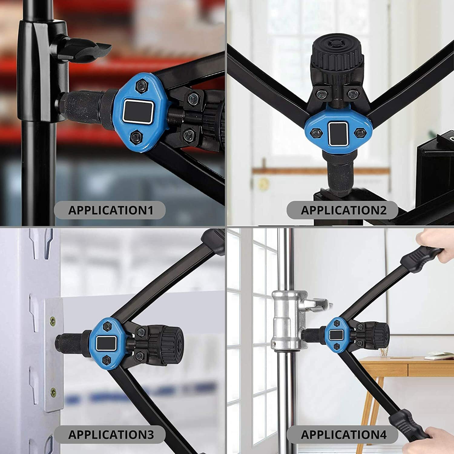 110PCS Hand Nut Tool M3- M12 Repair Kit Riveter Rivnut Gun Riveting ...