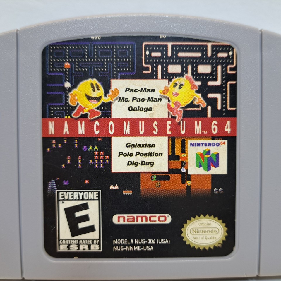 Namco Museum 64 (Nintendo 64, 1999) TESTED Authentic N64 | eBay