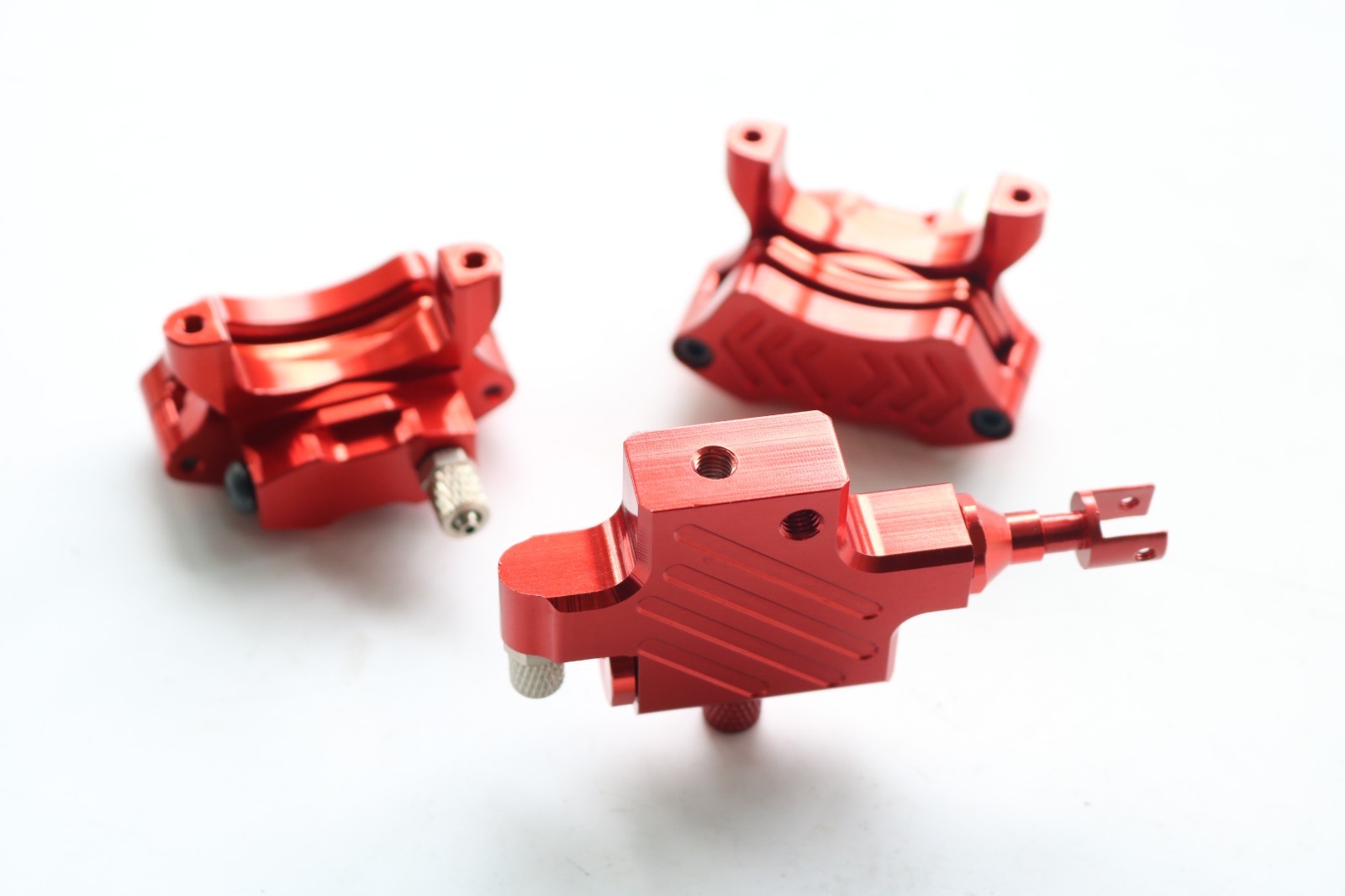 New Front Wheel Hydraulic Brake System fit 1/5 HPI Baja 5B SS 5T Rovan ...