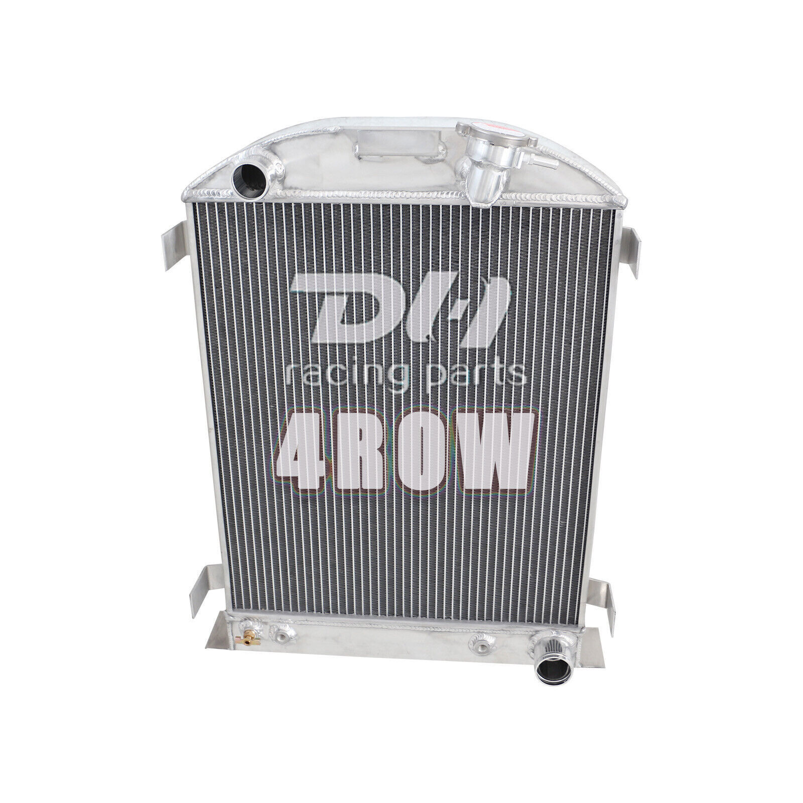 Aluminum 4Row Radiator FOR 1930-1931 FORD MODEL A W/CHEVY ENGINE V8 AT ...