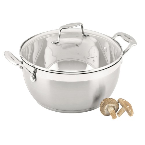 100% Genuine! SCANPAN Impact 26cm 5L Stew Pot 18/10 Stainless Steel ...