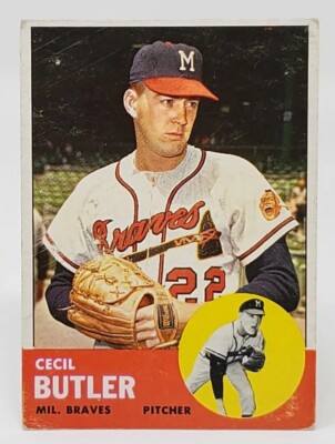 1963 Topps #201 Cecil Butler | eBay