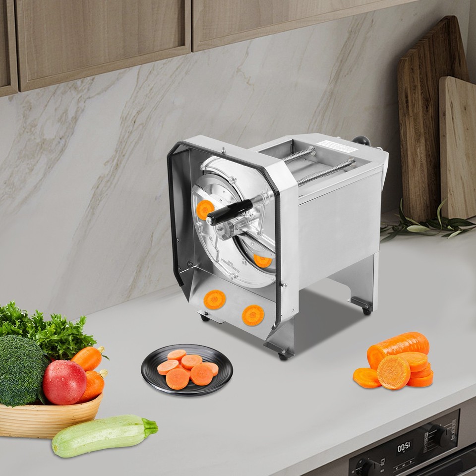 Commercial Slicing Machine, Electric Vegtable and Fruit Silver | eBay