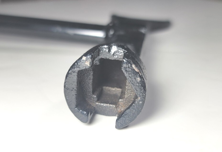 5' Erie Style Curb Valve Shutoff Key with Fork and Pentagon Wrench ...