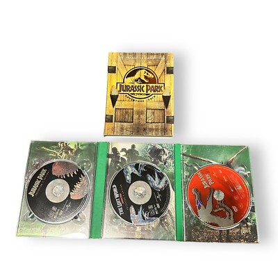 Jurassic Park Adventure Pack The Franchise Collection (DVD, 2005, 3 ...
