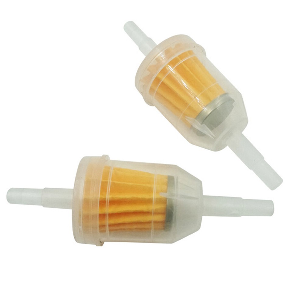 10PCS Set Motor Inline Gas Oil Fuel Filter Small Engine For 1/4'' 5/16 ...