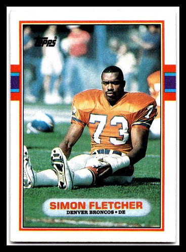 1989 Topps #249a Simon Fletcher RC | eBay