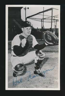 1958-62 Cleveland Indians Postcard (Type 5) -HAL NARAGON *Autographed ...