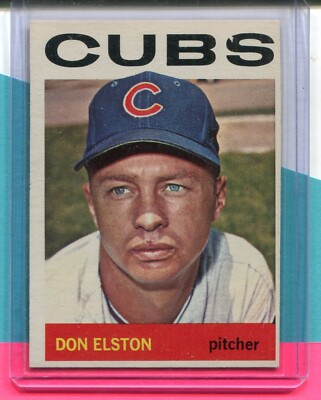 DON ELSTON CHICAGO CUBS 1964 TOPPS MLB BASEBALL CARD #111 | eBay