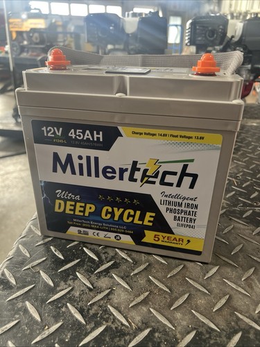 Millertech 12V 45 Ah Battery | eBay