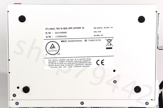 Tested RAD Etx-203ax Carrier Ethernet Module With Fiber LC SFP for sale ...