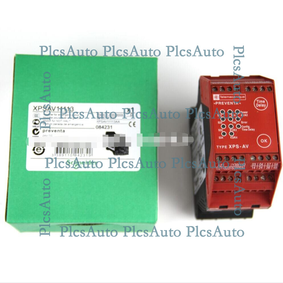 NEW SCHNEIDER XPSAV11113 24VDC Safety Relay | eBay