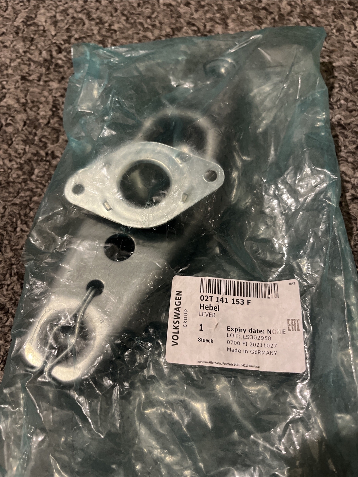 Genuine VW Volkswagen Clutch Release Bearing 02T141153F for sale online ...