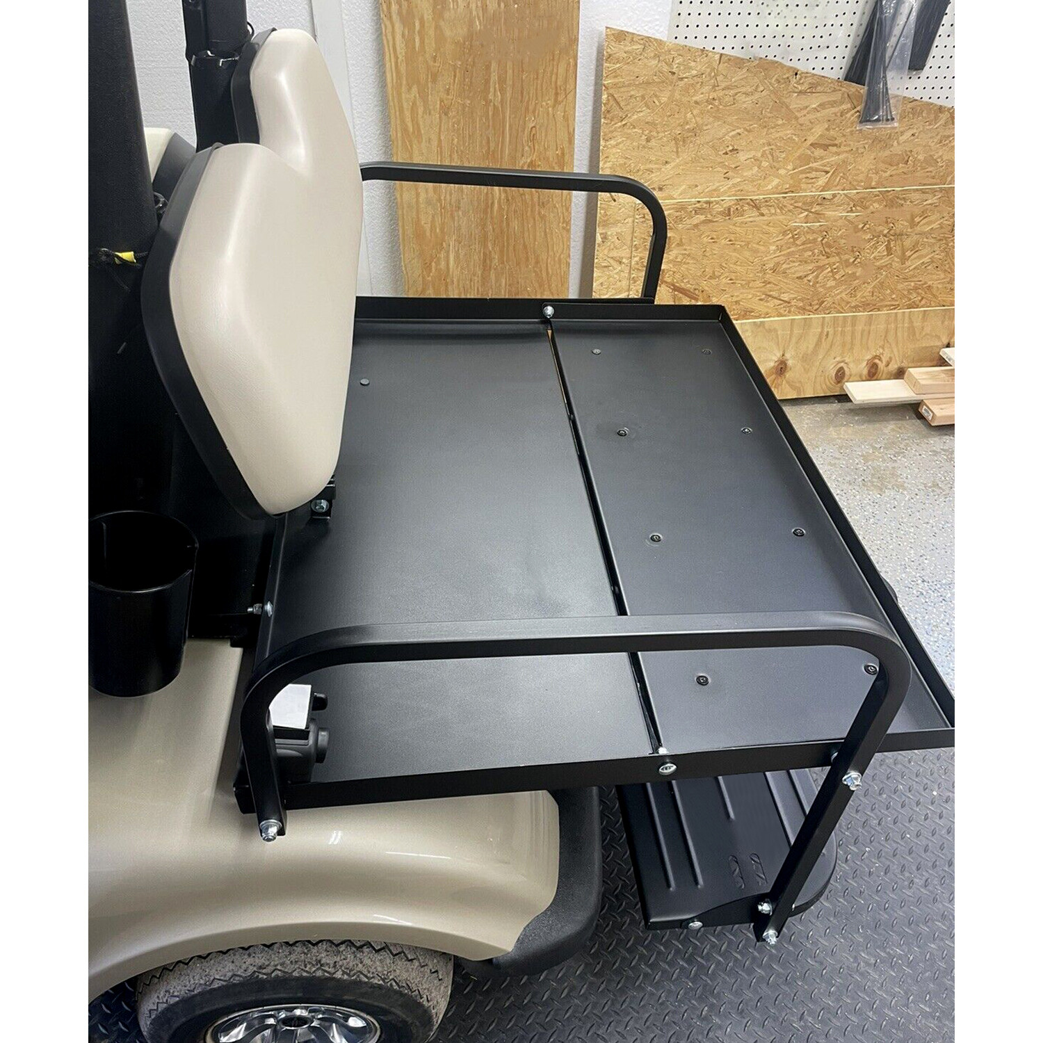 Rear Back Seat Kit For 2007-16 Yamaha Drive G29 Golf Cart Flip Folding ...