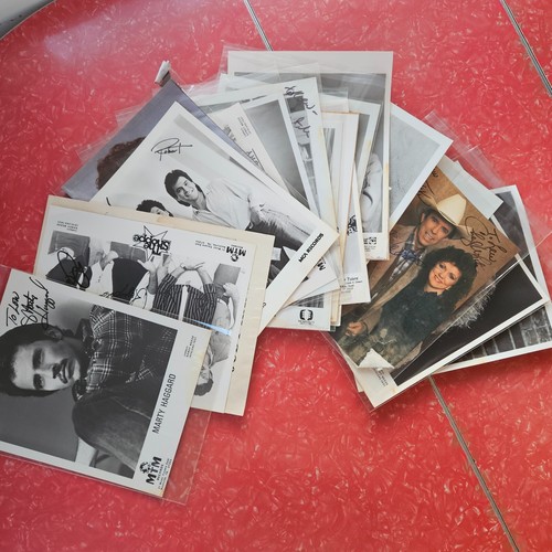 20 Original Hand-Signed Country and Western 8x10 Photos 1970s Through ...