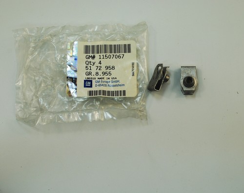 Original Opel Klammer Metall 11507067 GM 5172958 | eBay.de