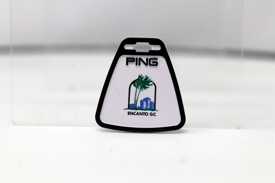 Ping Head Cover Tag with Encanto Golf Club, Salesman's Sample | eBay
