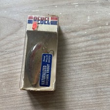 Vintage Rebel Deep Wee-r Rainbow Trout D-9341 Crankbait Fishing Lure ...