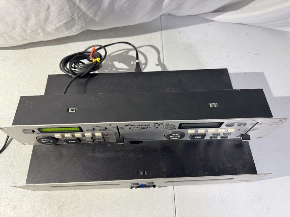 American DJ DCD-PRO200MK II DJ Controller CD Mixer Pro Audio Dual ...