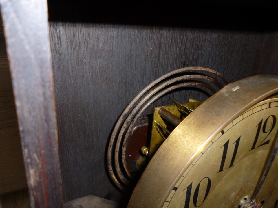 wall clock antique STRIKING WALL CLOCK KEY AND PENDULUM | eBay UK