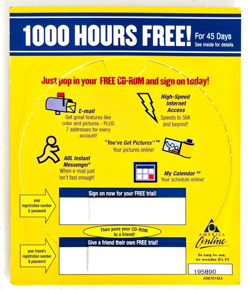 "NAUTICAL" America Online Collectible / Install Disc, AOL CD Version 6. ...