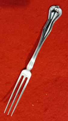 WATSON MOUNT VERNON STERLING SILVER 4 3/4" STRAWBERRY FORK - NO ...
