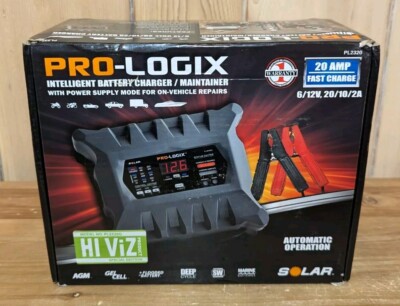 PRO-LOGIX PL2320G Intelligent Battery Charger/Maintainer Hi Viz Special ...